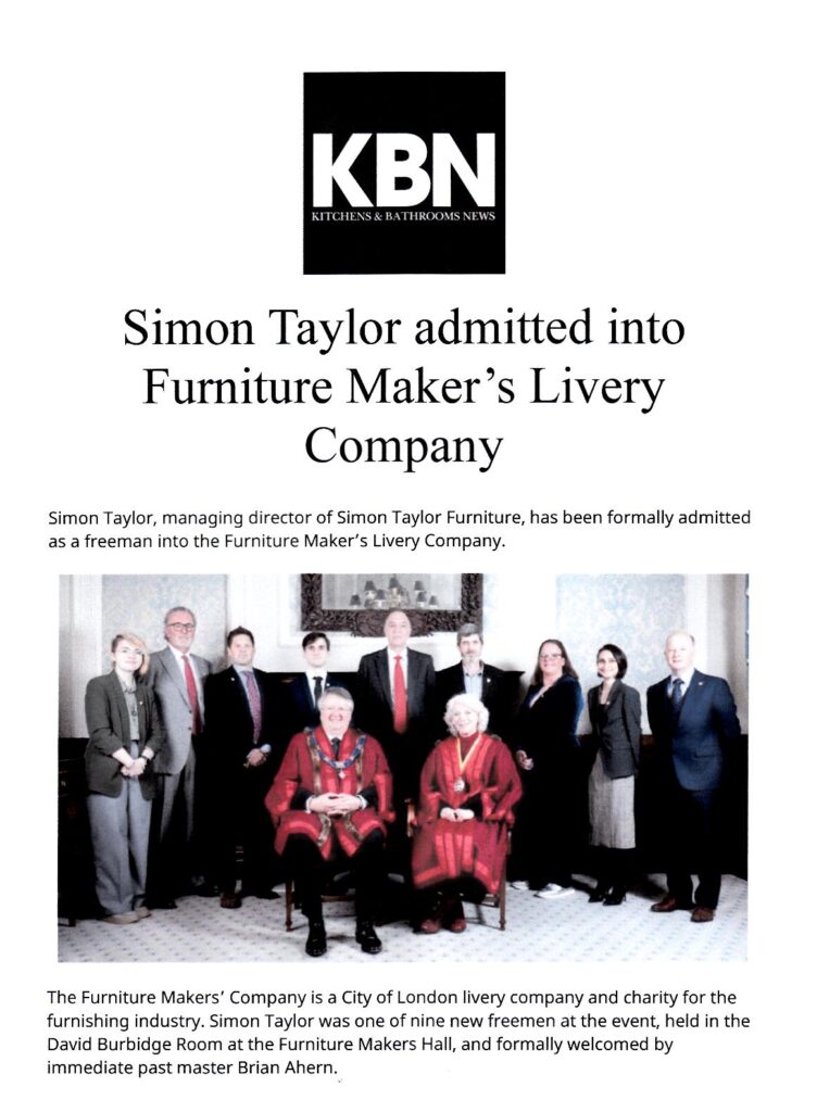 Kitchens & BathroomsNews Online - Simon Taylor